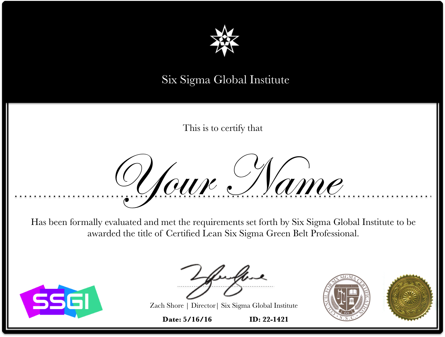 Lean Six Sigma Green Belt Certification Online Lean Six Sigma Green Belt Certification Online