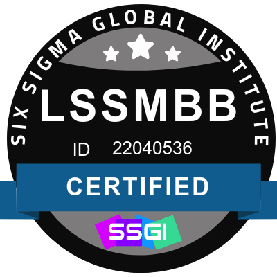 Lean Six Sigma Master Black Belt Certification & Training Online | SSGI