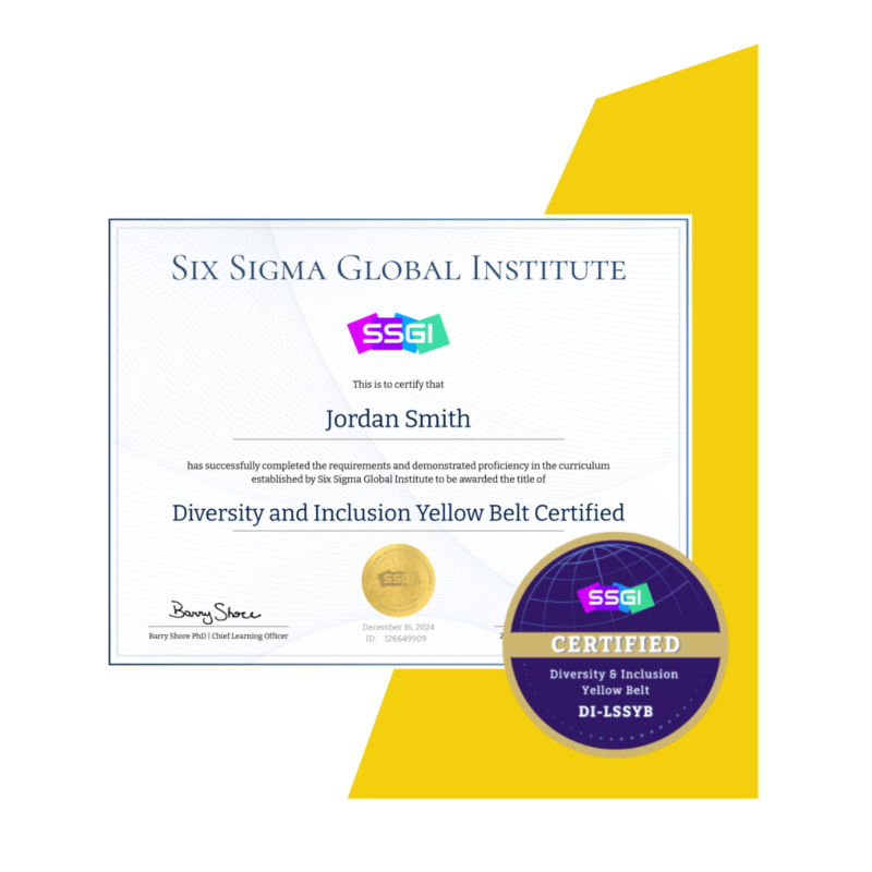 Diversity and Inclusion Certificaiton & Training Online | SSGI